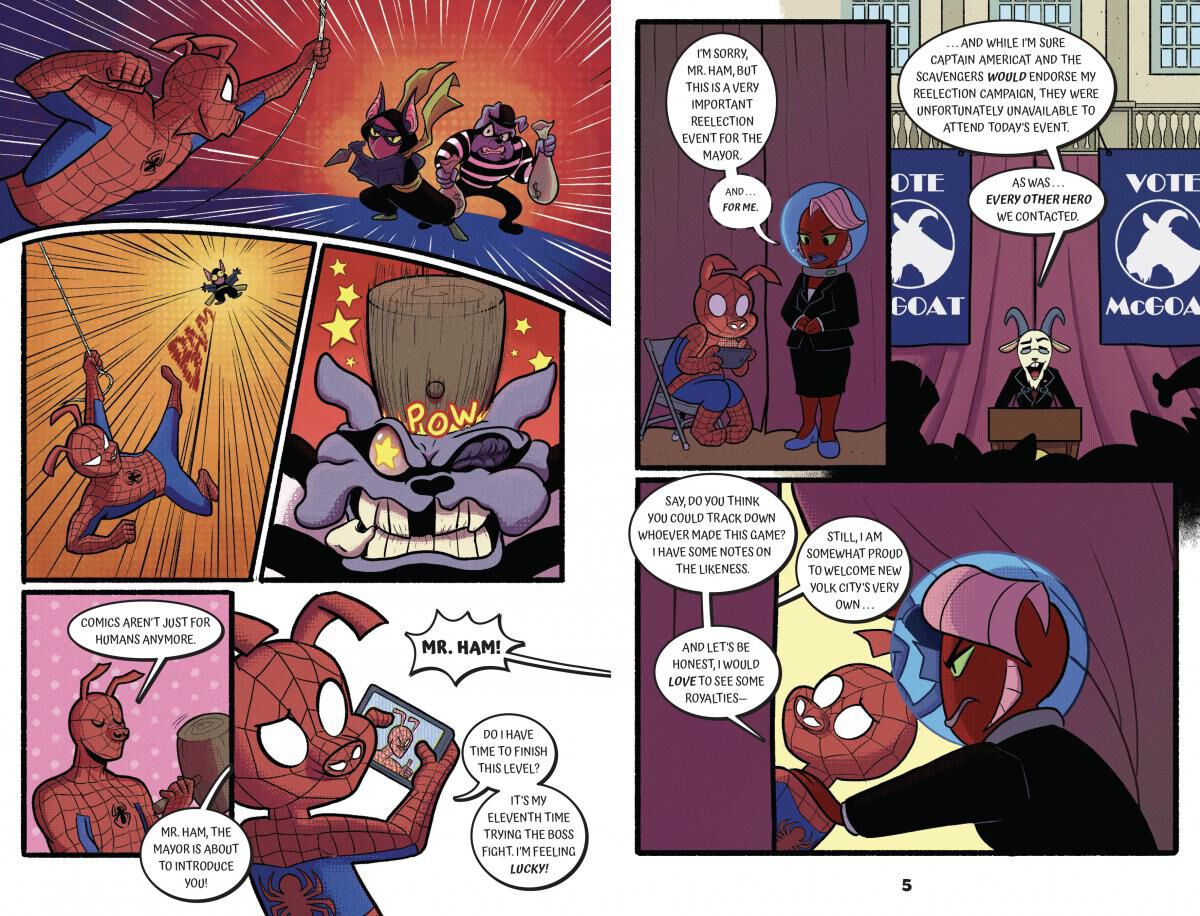 Spider-Ham: Great Power, No Responsibility | Scholastic Canada Book Clubs