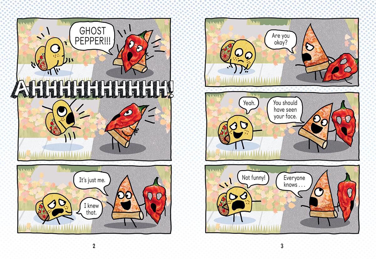 Pizza and Taco: Dare to be Scared! | Scholastic Canada Book Clubs