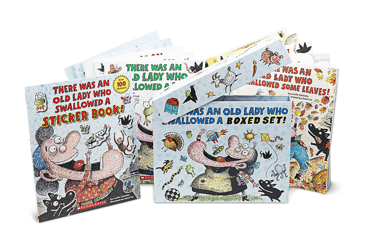 There Was an Old Lady Who Swallowed a Boxed Set! | Scholastic Canada ...