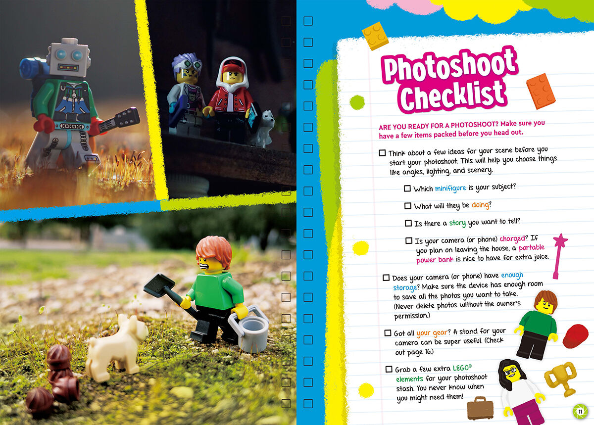 Klutz® LEGO® Minifigure Photography | Scholastic Canada Book Clubs