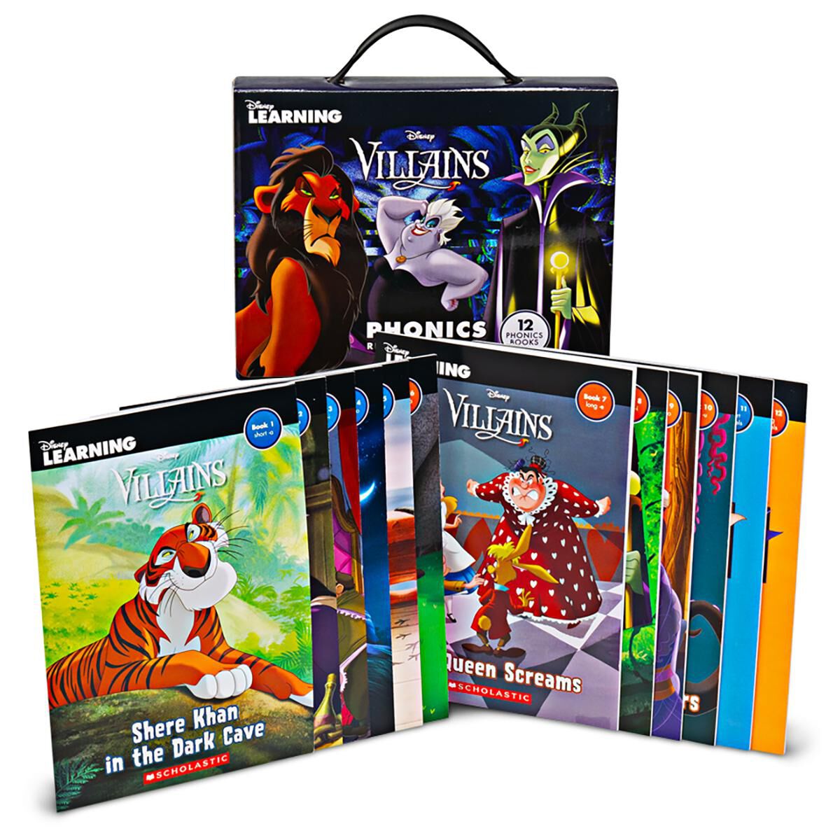 Disney Learning: Disney Villains Phonics Box | Scholastic Canada Book Clubs