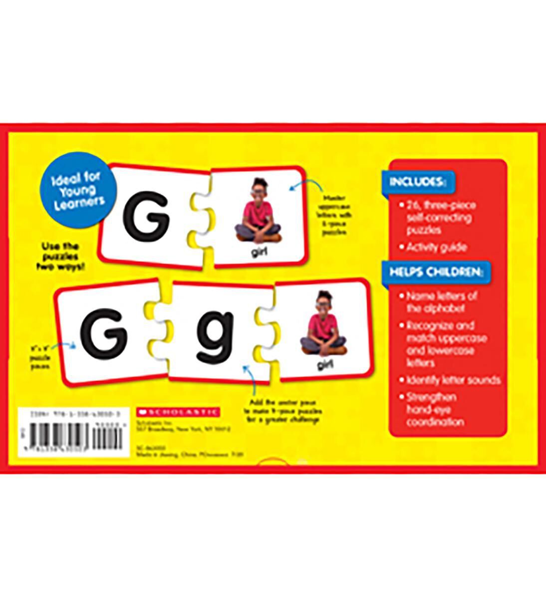 First Learning Puzzles: Alphabet | Scholastic Canada Book Clubs