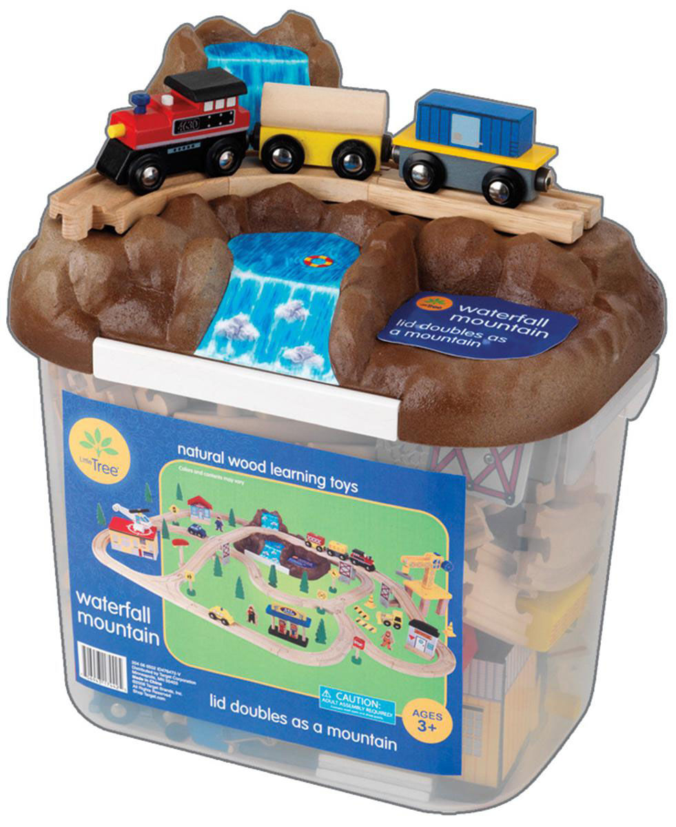 Ensemble de train en bois | Les indispensables du prof Scholastic Canada