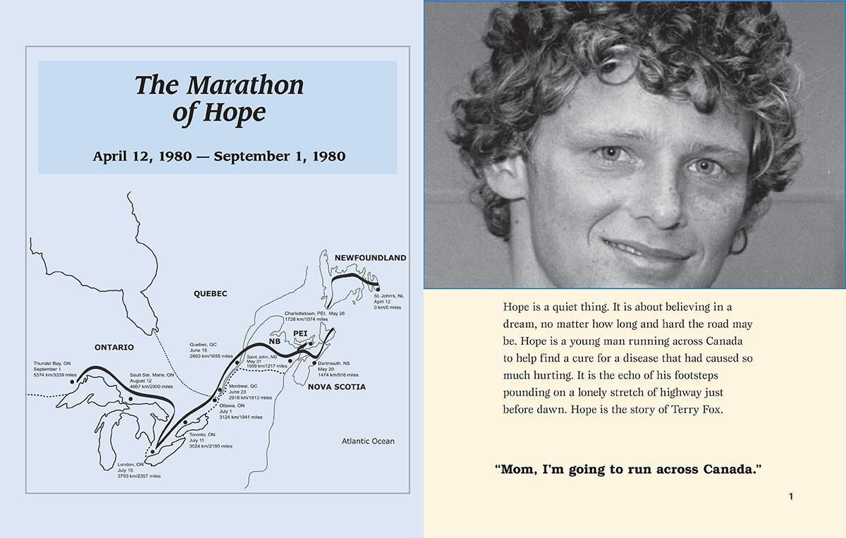 Terry Fox: A Story of Hope | Scholastic Canada Book Clubs