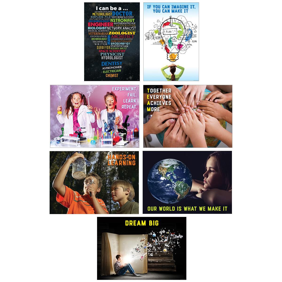 STEM Intermediate Posters 7-Pack | Scholastic Canada Book Clubs