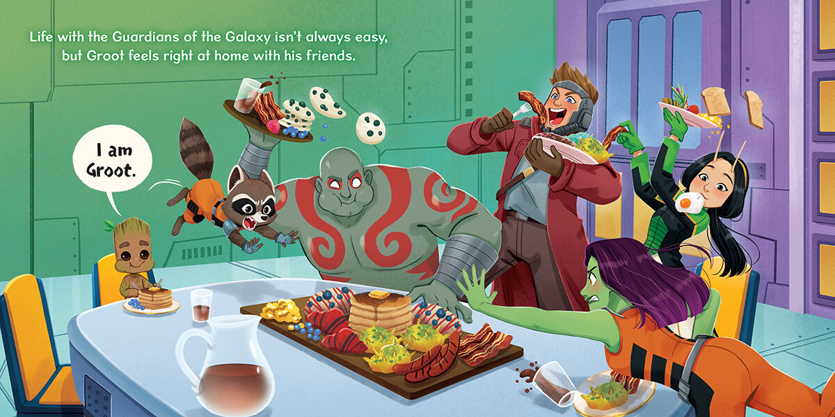 Rocket and Groot: Little Groot, Big Feelings | Scholastic Canada Book Clubs
