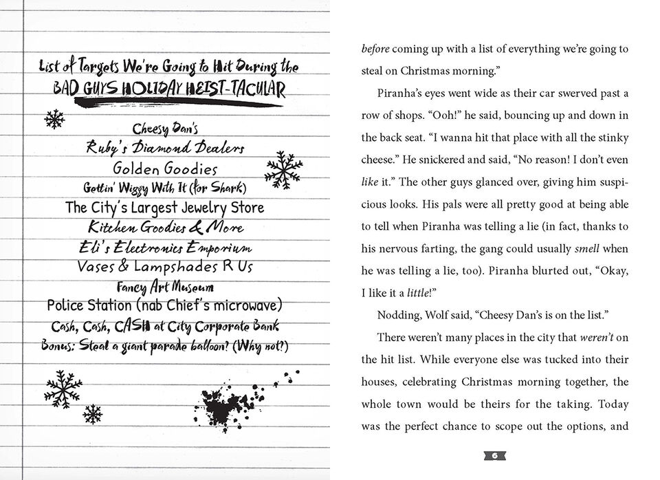 The Bad Guys A Very Bad Holiday Scholastic Canada Book Clubs