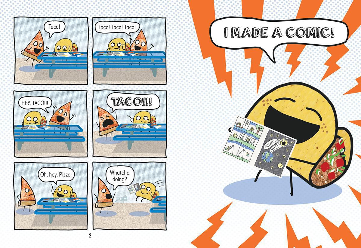Pizza and Taco: Super-Awesome Comic! | Scholastic Canada Book Clubs