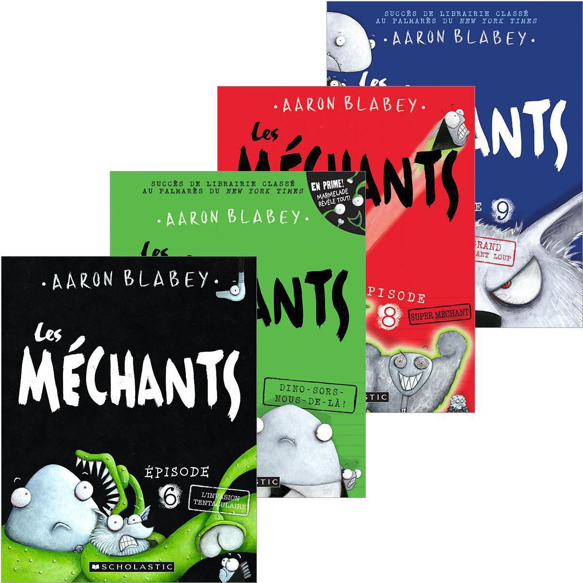 Coffret Les méchants : Tomes 6 à 10 | Scholastic Canada Book Clubs