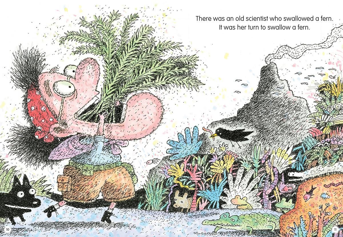 There Was an Old Scientist Who Swallowed a Dinosaur! | Scholastic ...