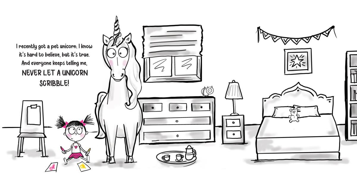 Never Let a Unicorn Scribble! | Scholastic Canada Book Clubs