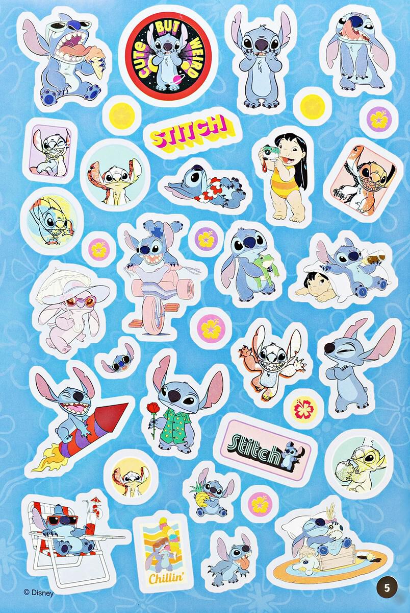 Stitch Super Sticker Book | Scholastic Canada Book Clubs