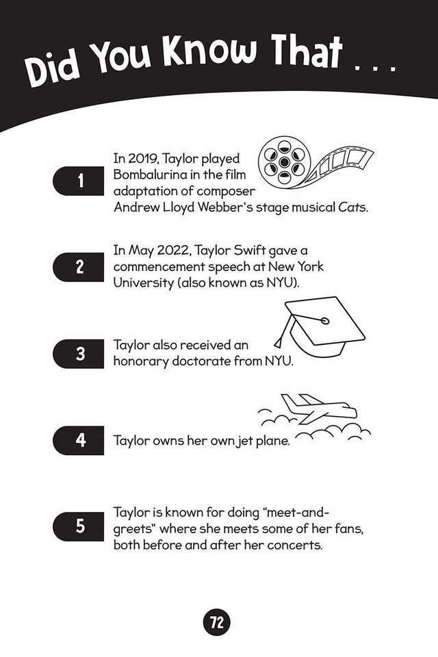96 Facts About Taylor Swift | Scholastic Canada Book Clubs 96 Facts About Taylor Swift | Scholastic Canada Book Clubs