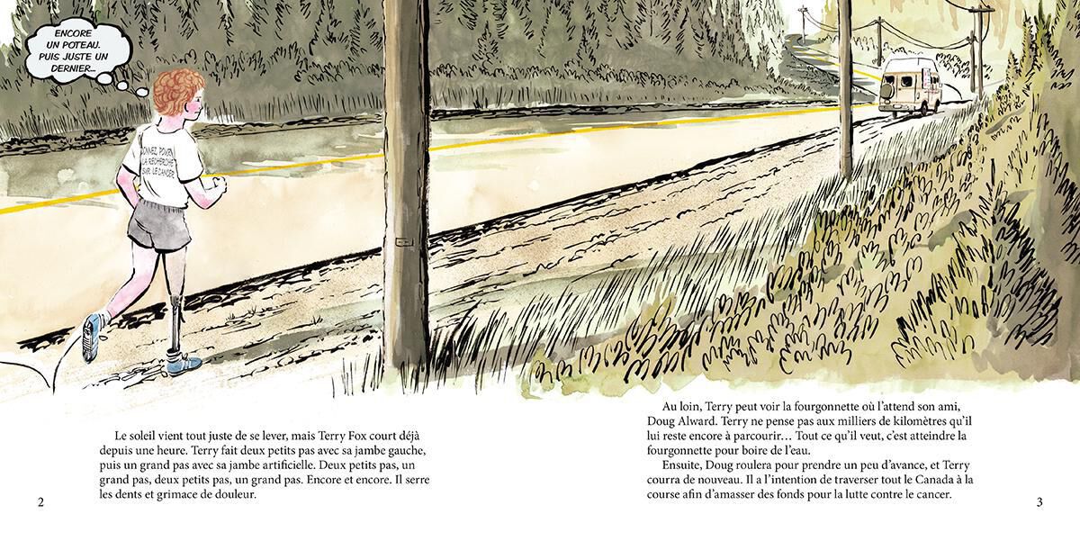 Biographie en images : Voici Terry Fox | Scholastic Canada Clubs de lecture