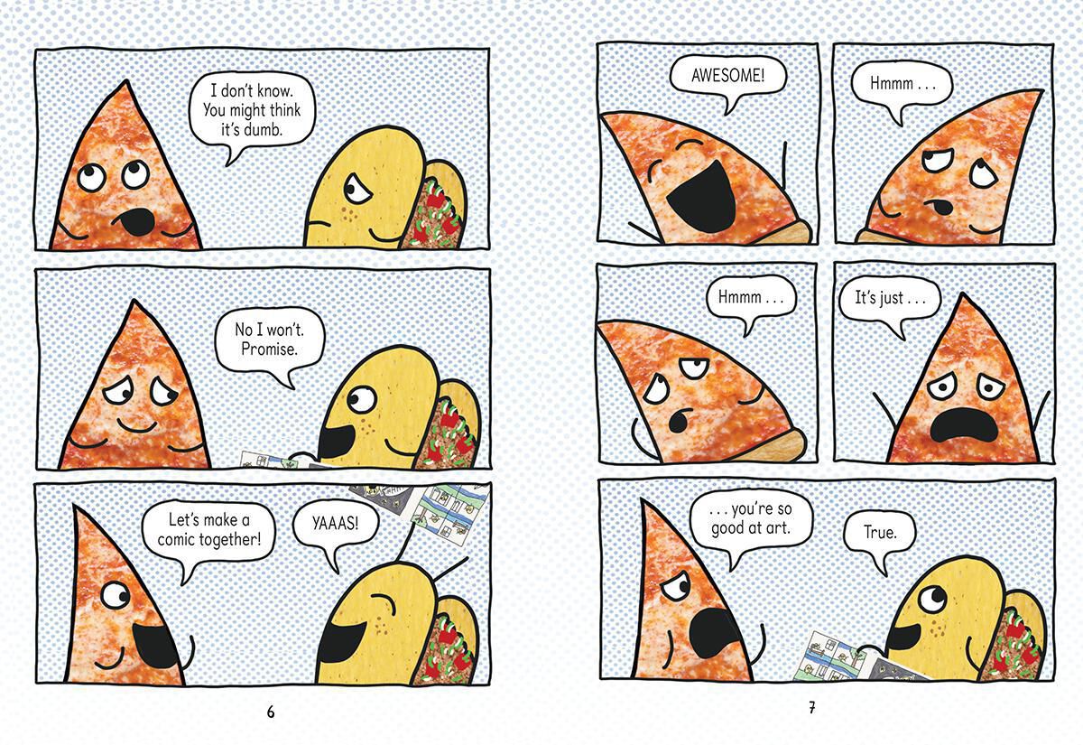 Pizza and Taco: Super-Awesome Comic! | Classroom Essentials Scholastic ...
