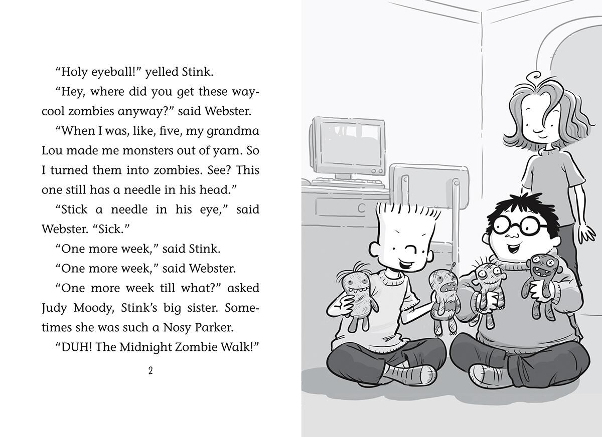 Stink and the Midnight Zombie Walk | Scholastic Canada Book Clubs