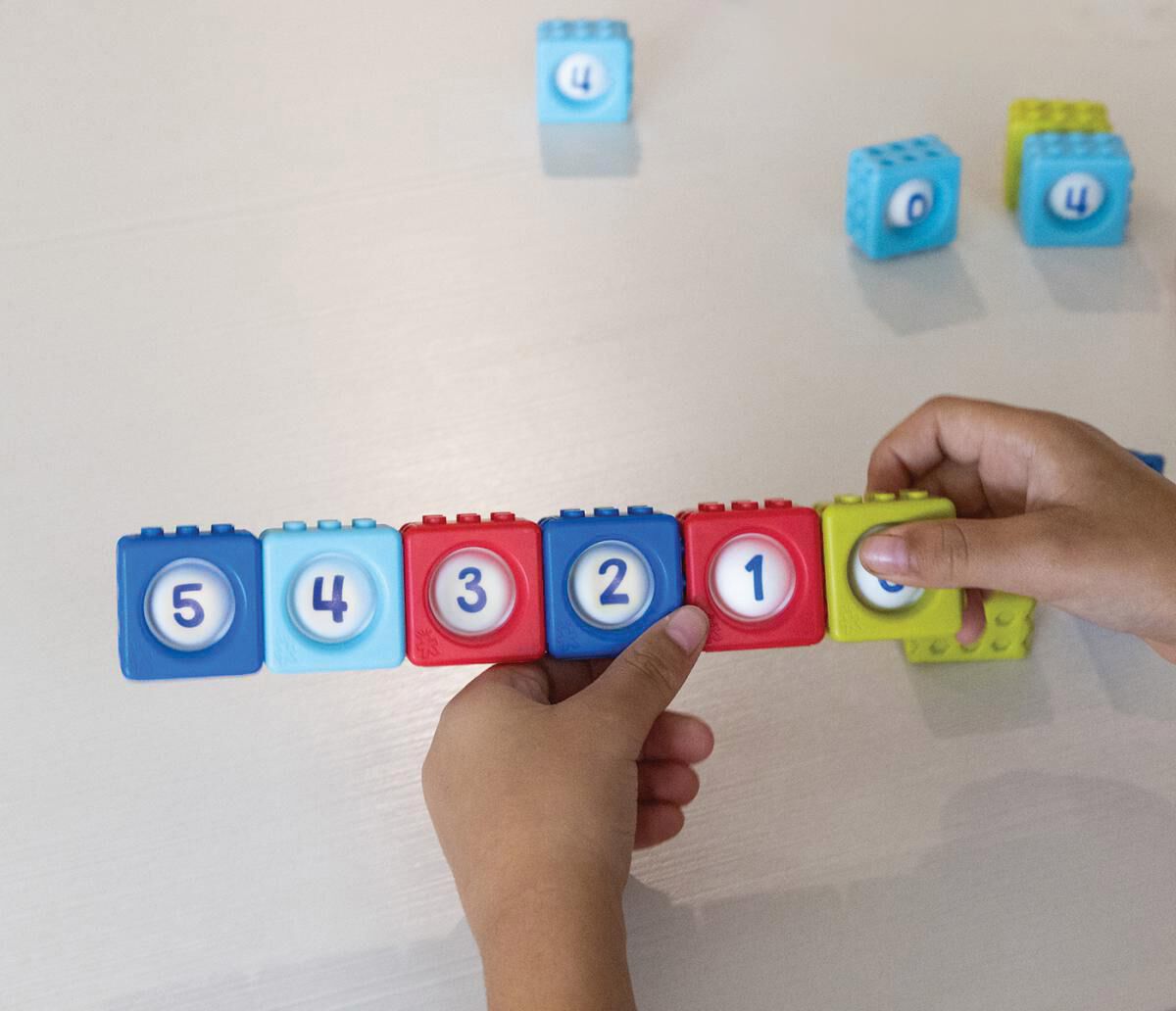 Number Fidget BubbleBrix 42-Piece Set | Scholastic Canada Book Clubs