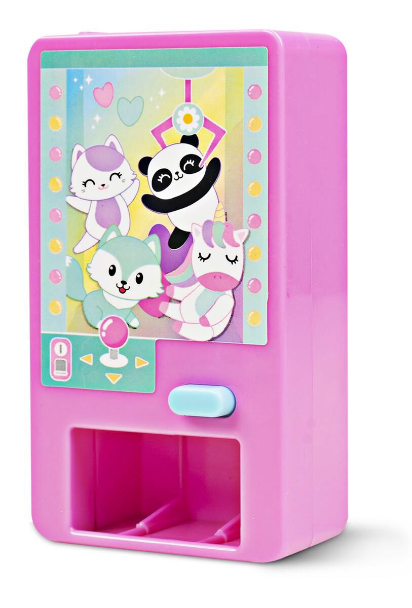 Pink Claw Machine Eraser Set | Scholastic Canada Book Clubs