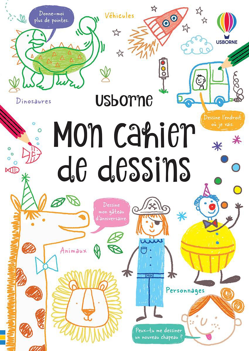 Mon cahier de dessins | Scholastic Canada Clubs de lecture