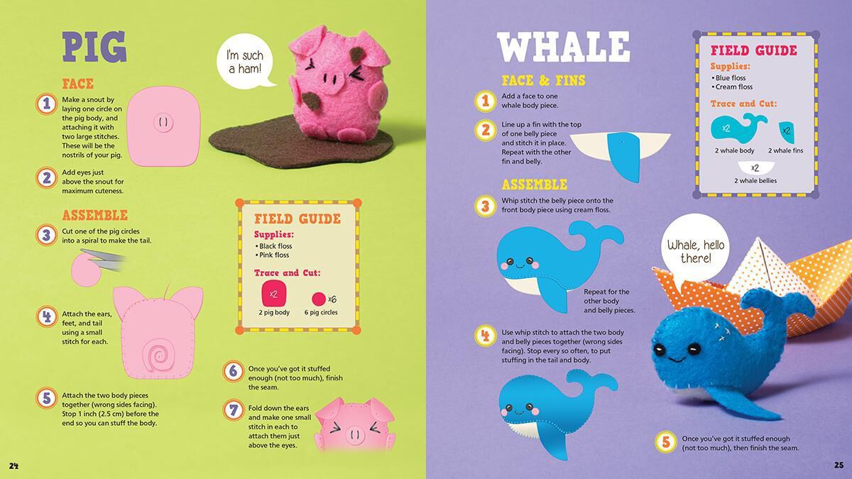 Klutz® Sew Mini Animals | Scholastic Canada Book Clubs