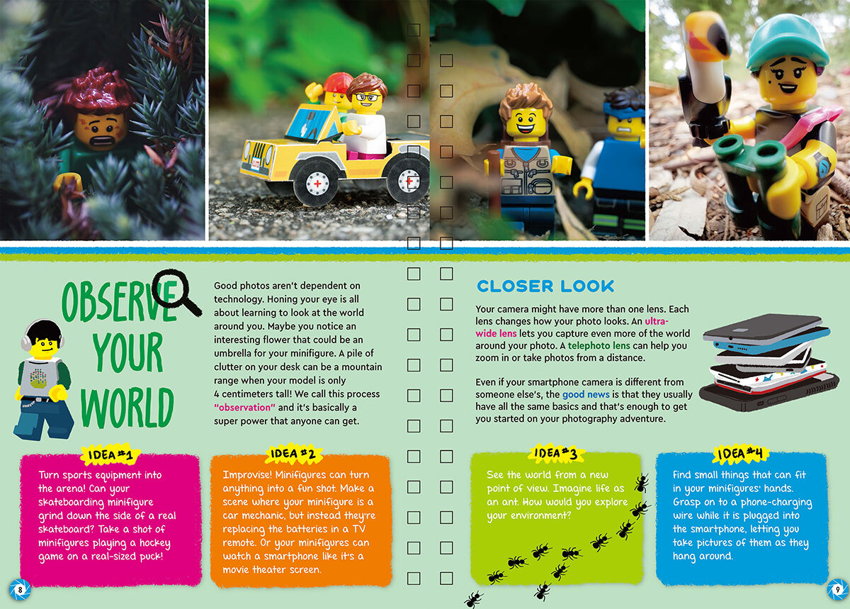Klutz® LEGO® Minifigure Photography | Scholastic Canada Book Clubs