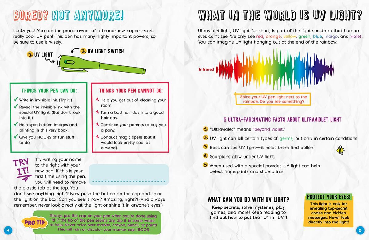 Klutzpress: The Ultimate Invisible Ink Activity Book | Scholastic ...