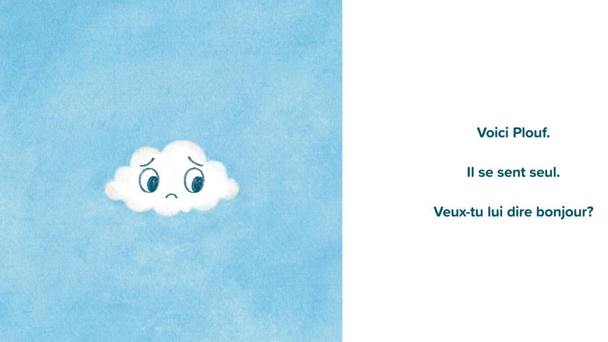 Plouf, le petit nuage | Scholastic Canada Clubs de lecture