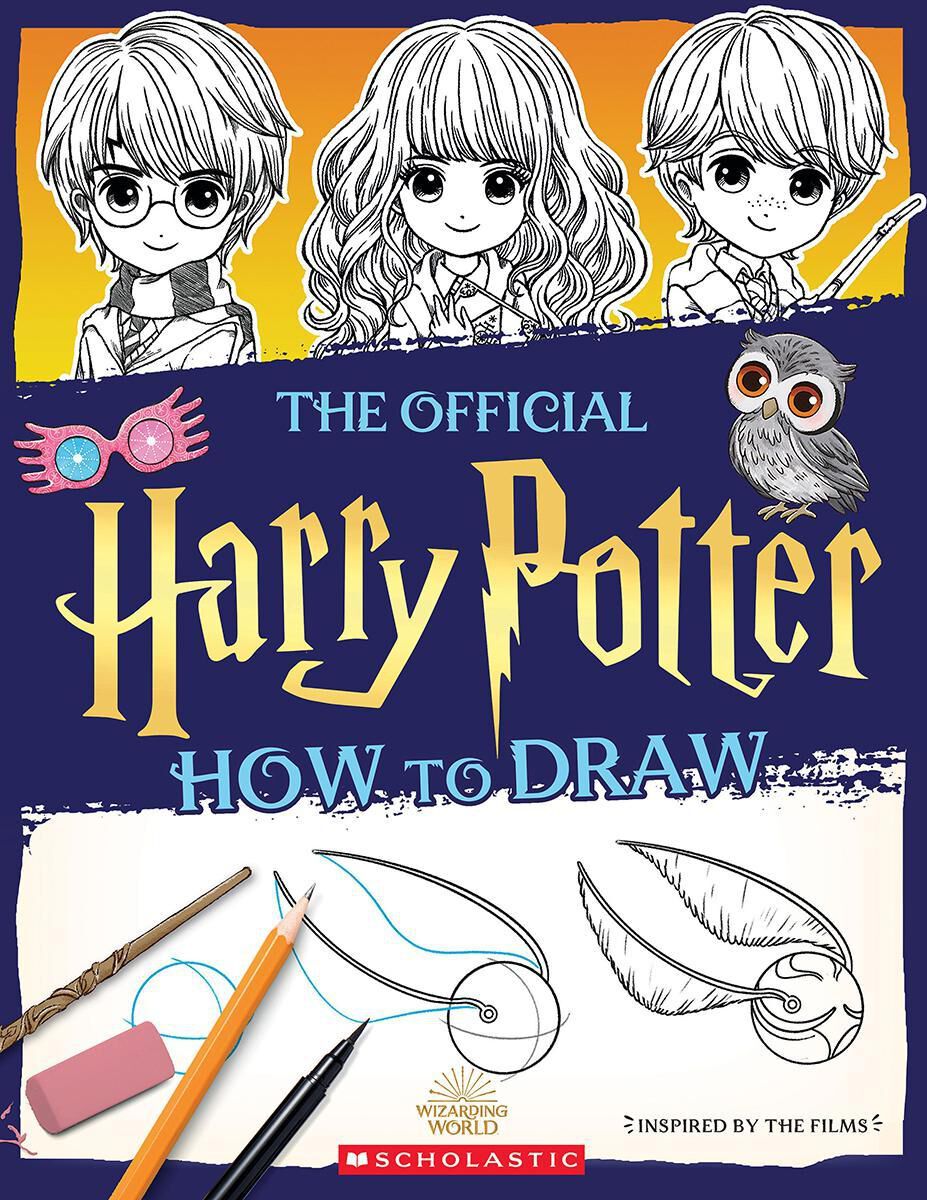 how to draw harry potter creatures step by step