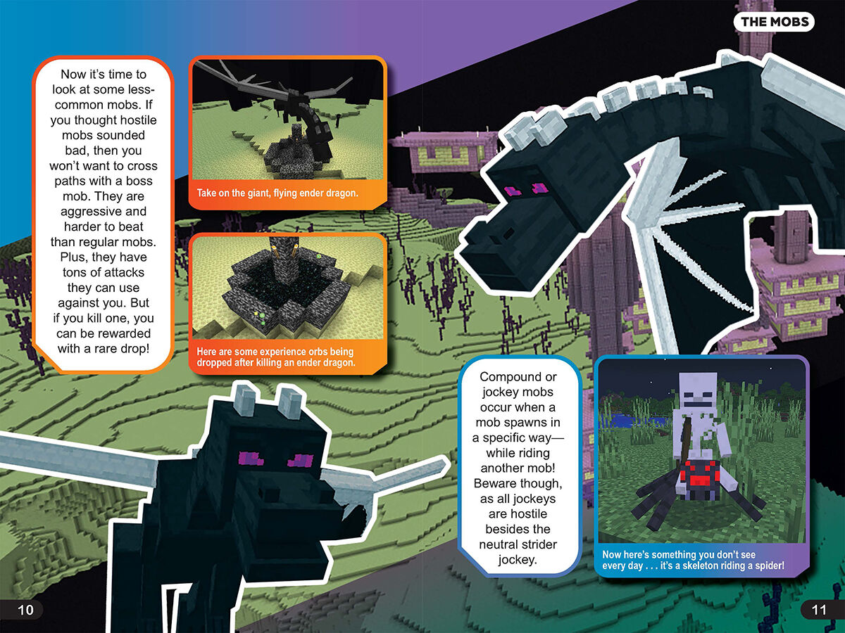 Secret Builder's Guide: Minecraft Mobs | Scholastic Canada Book Clubs