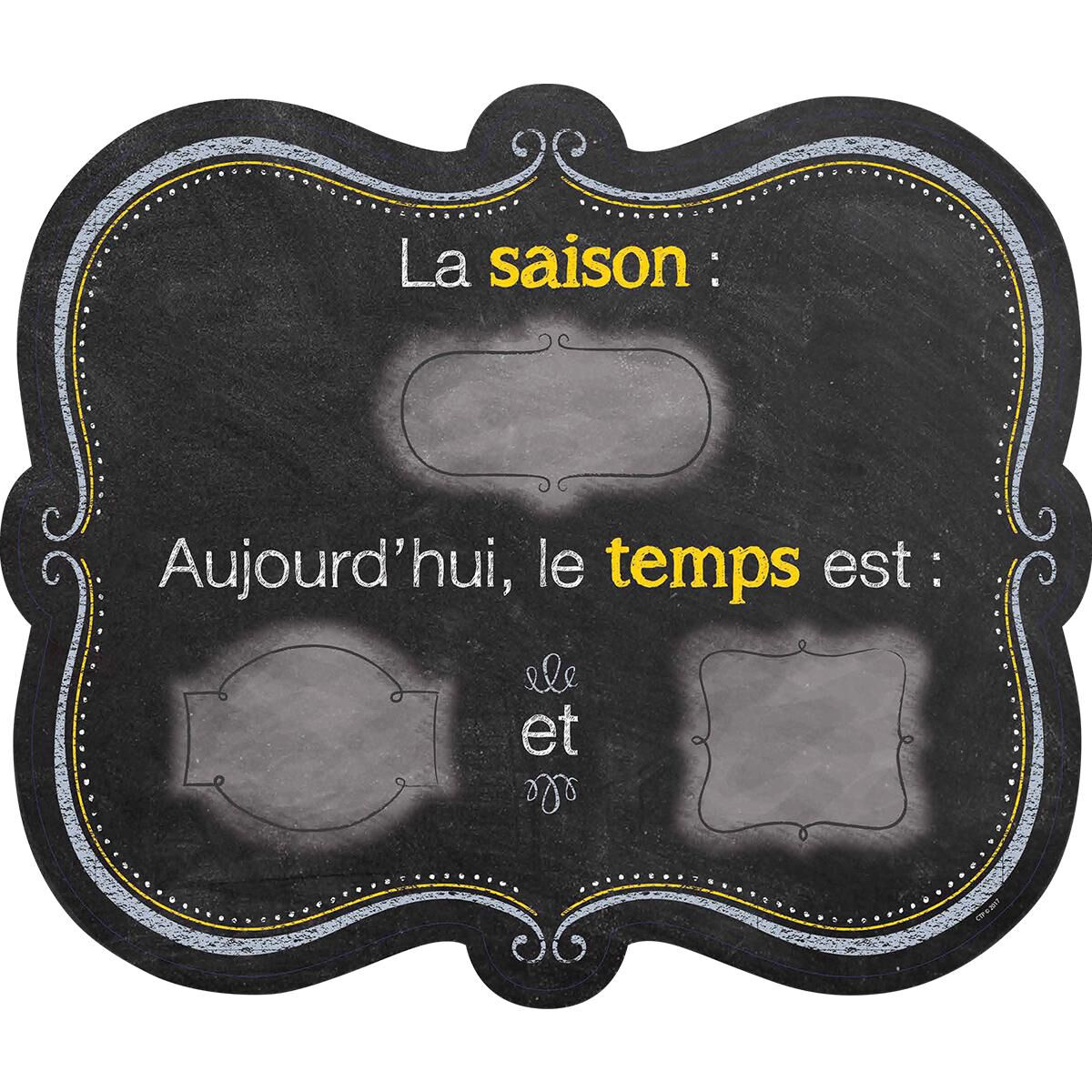 French Chalk It Up Calendar Bulletin Board Set | Scholastic Canada Book ...