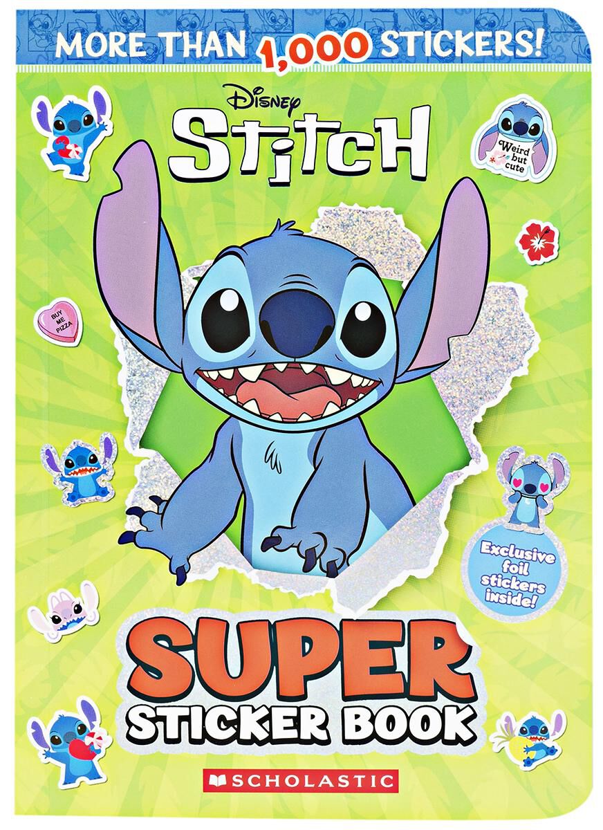 Stitch Super Sticker Book | Scholastic Canada Book Clubs
