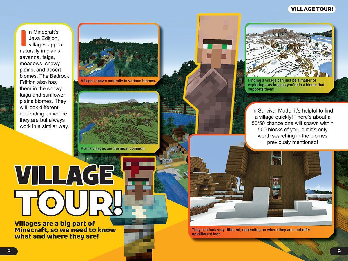 Secret Builder's Guide Minecraft Villages | Scholastic Canada Book Clubs