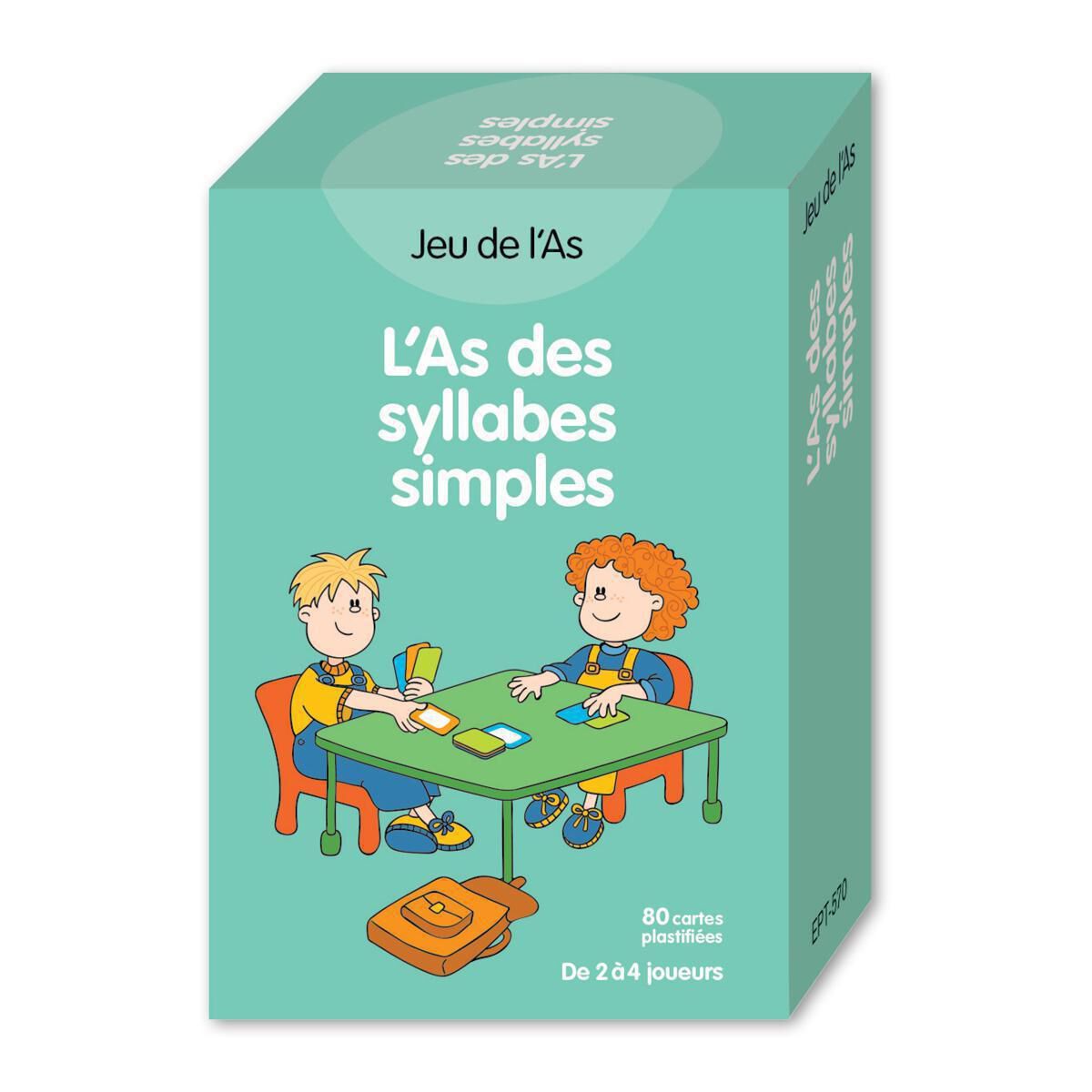 L'As des syllabes simples | Scholastic Canada Clubs de lecture