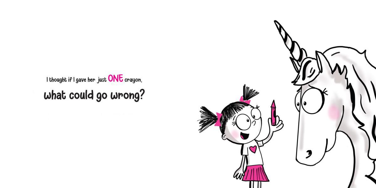 Never Let a Unicorn Scribble! | Scholastic Canada Book Clubs