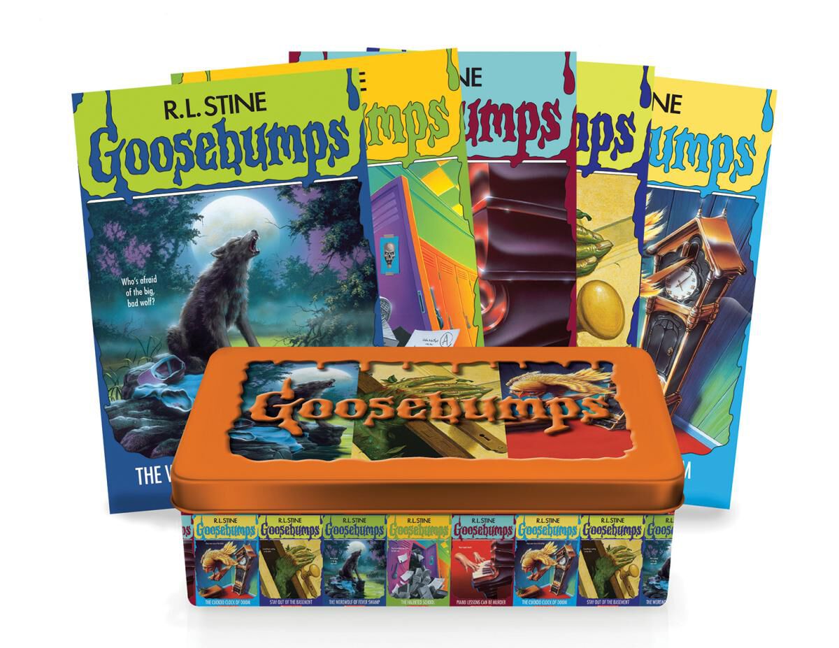 Goosebumps Retro Fear Set: Limited Edition Tin | Scholastic Canada Book ...