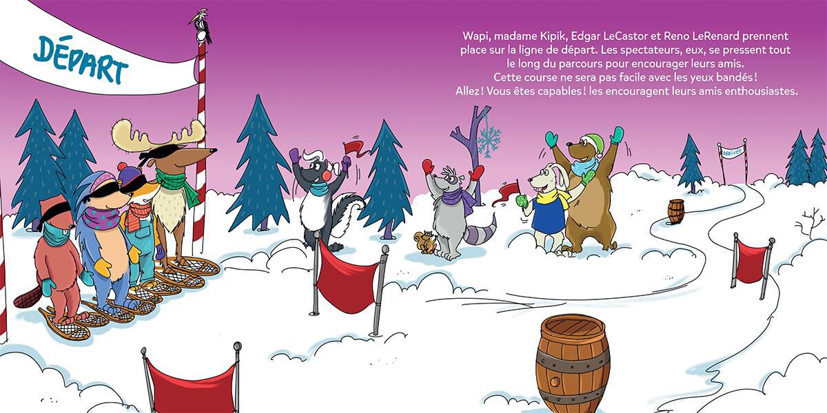 Wapi le Wapiti et le hockey sur glace au chocolat | Scholastic Canada ...