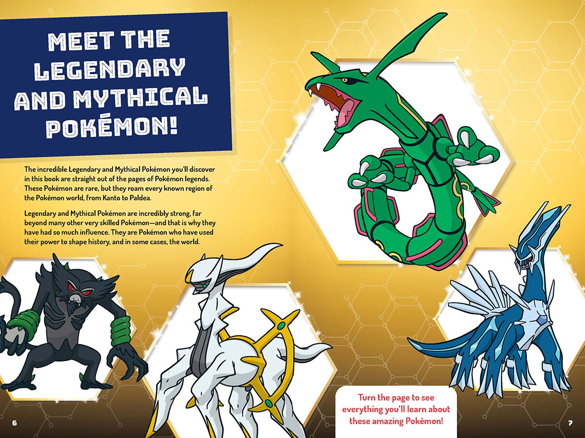 Pokémon: Legendary and Mythical Guidebook: Deluxe Updated Edition ...