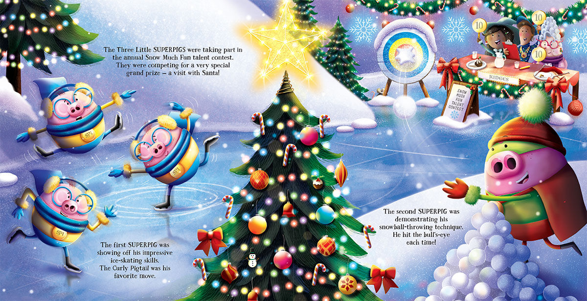 The Three Little Superpigs: Merry Christmas | Scholastic Canada Book Clubs