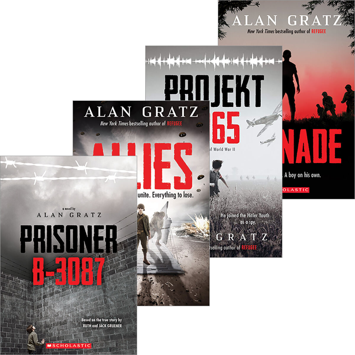 Alan Gratz WWII 4-Pack | Scholastic Canada Book Clubs