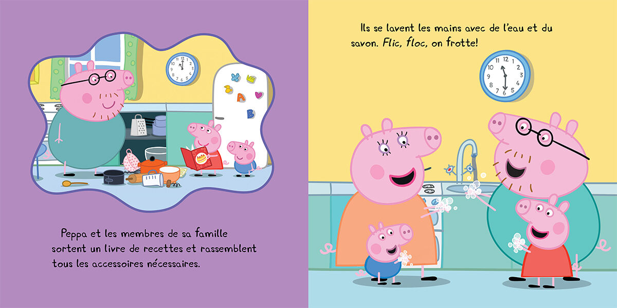 Peppa pig: Peppa fait un gâteau | Scholastic Canada Clubs de lecture