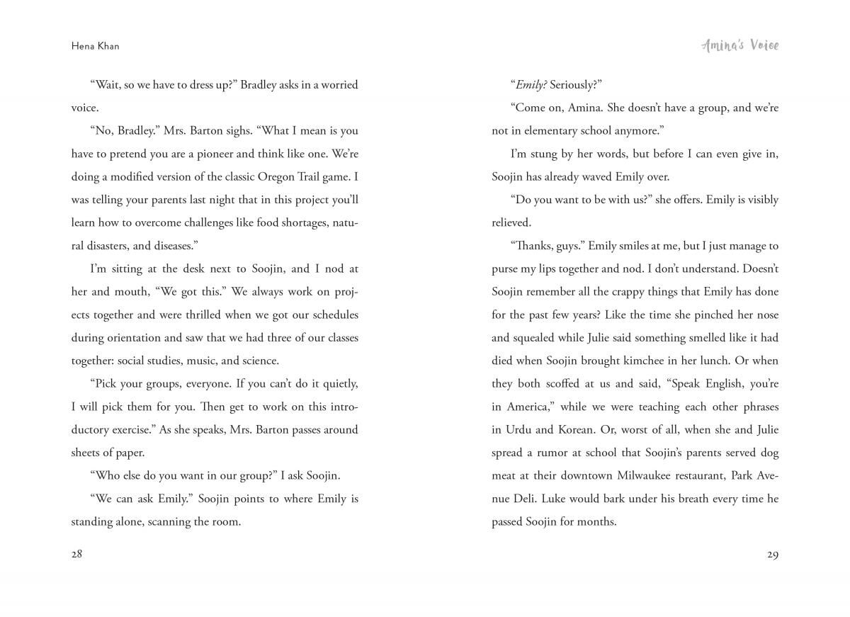 Amina 2-Pack | Scholastic Canada Book Clubs