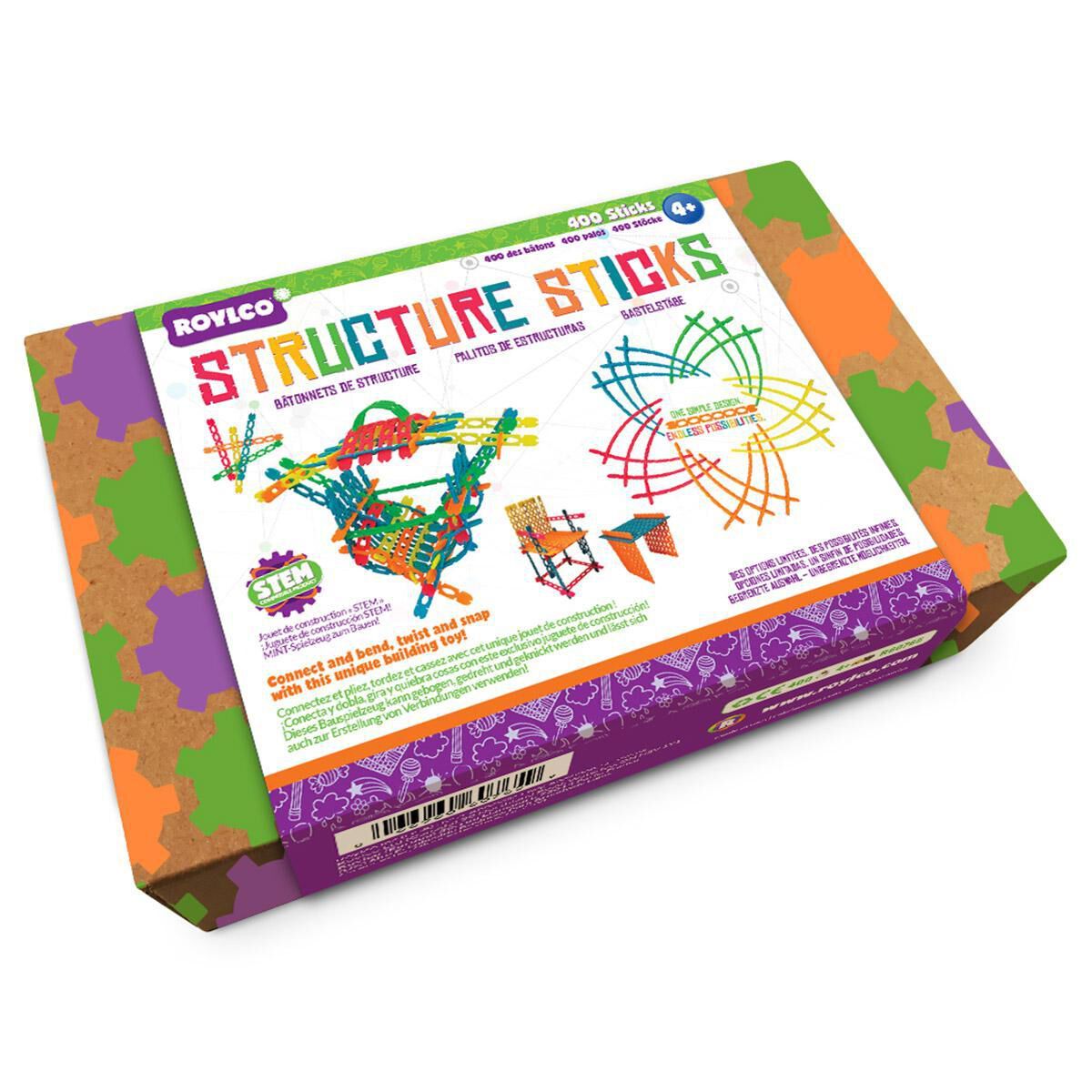 Structure Sticks | Scholastic Canada Book Clubs