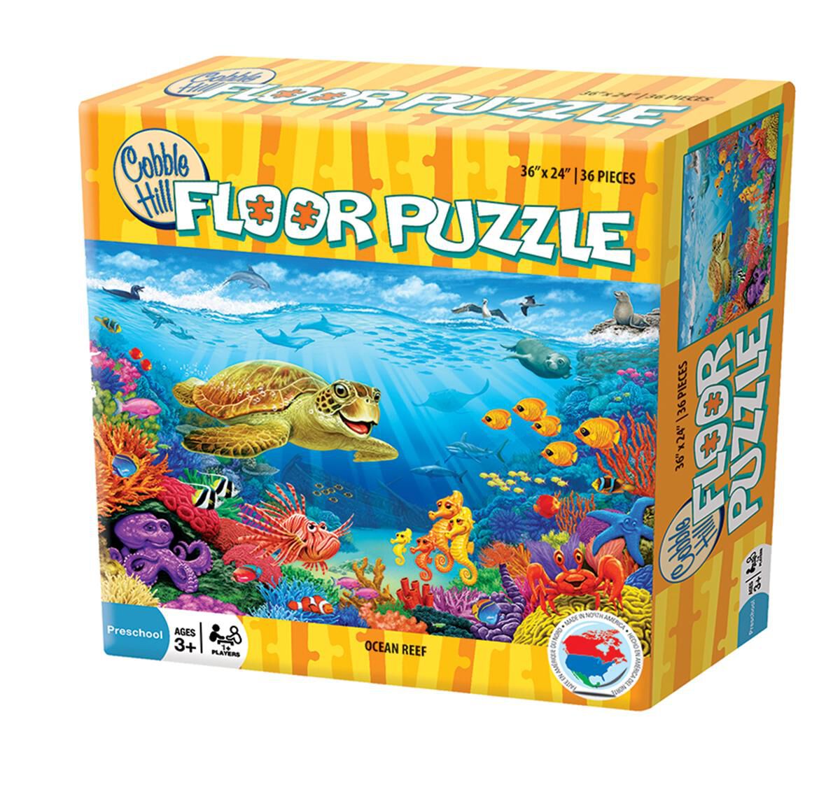 Ocean Reef Floor Puzzle | Scholastic Canada Book Clubs