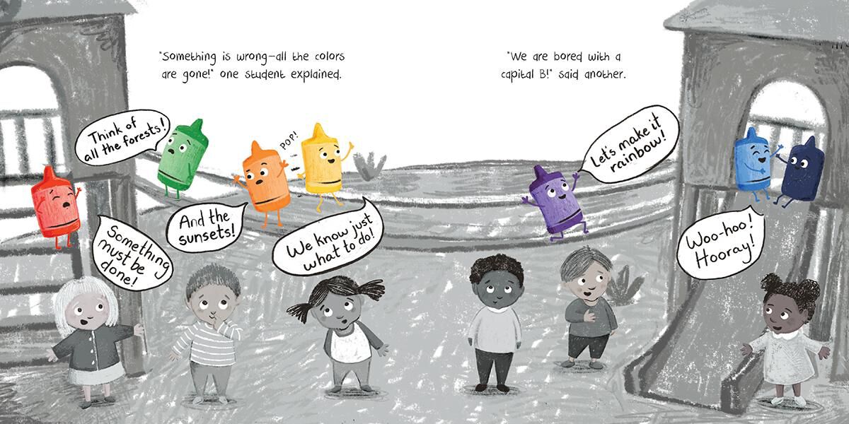 How the Crayons Saved the School | Scholastic Canada Book Clubs