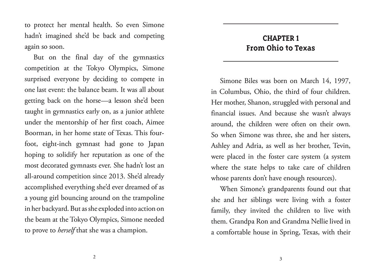 Who Is Simone Biles? | Scholastic Canada Book Clubs