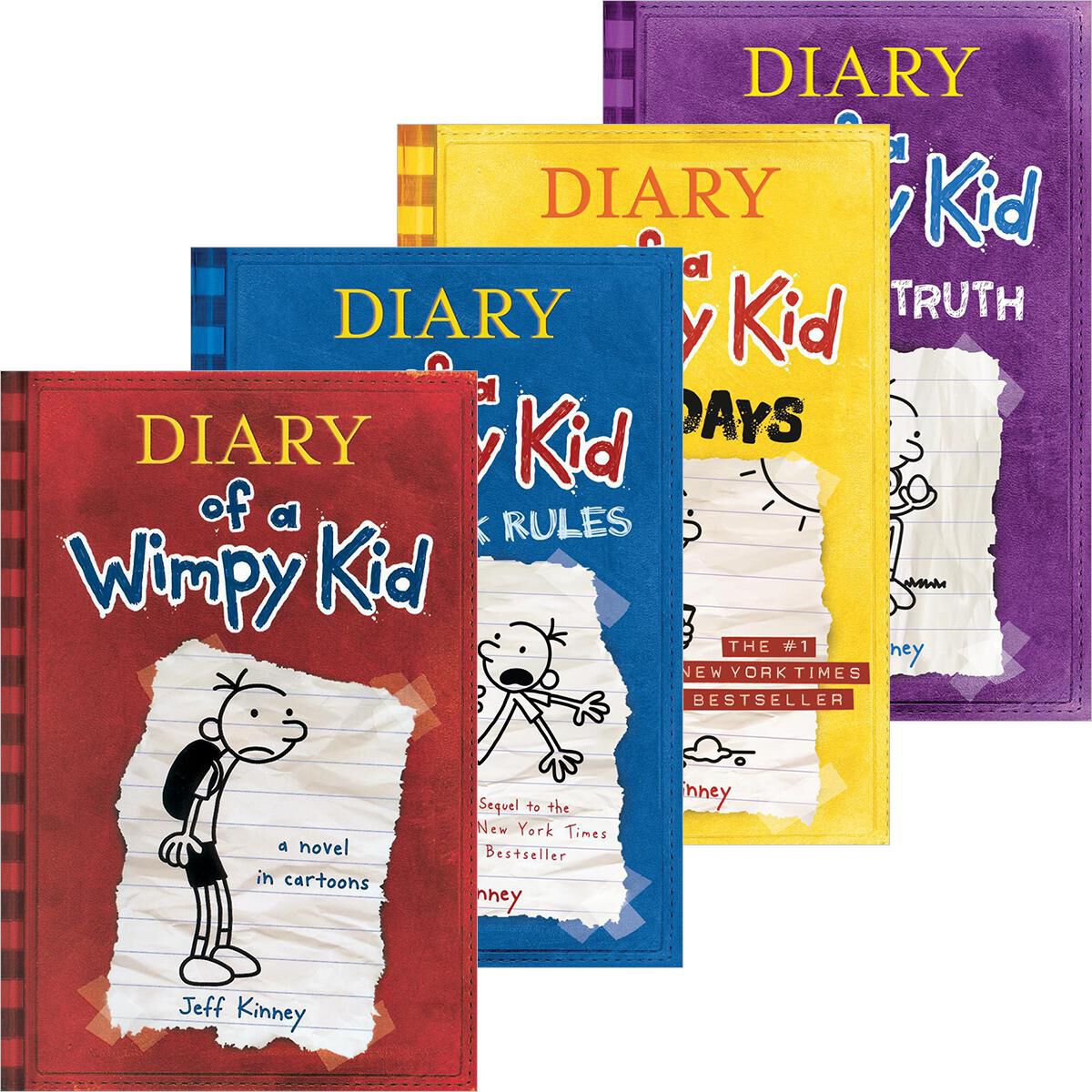 Diary Of A Wimpy Kid Books 1 8