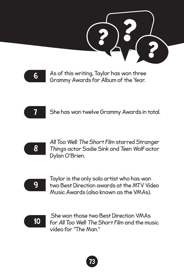 96 Facts About Taylor Swift | Scholastic Canada Book Clubs 96 Facts About Taylor Swift | Scholastic Canada Book Clubs