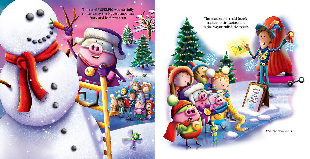 The Three Little Superpigs: Merry Christmas | Scholastic Canada Book Clubs