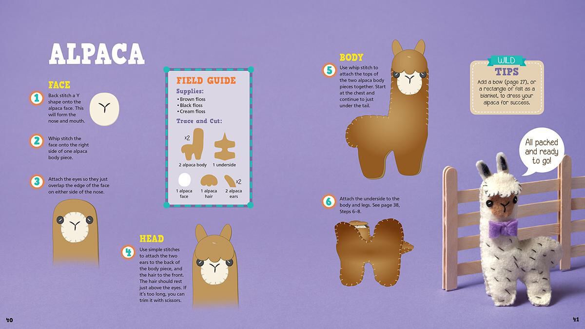 Klutz® Sew Mini Animals | Scholastic Canada Book Clubs