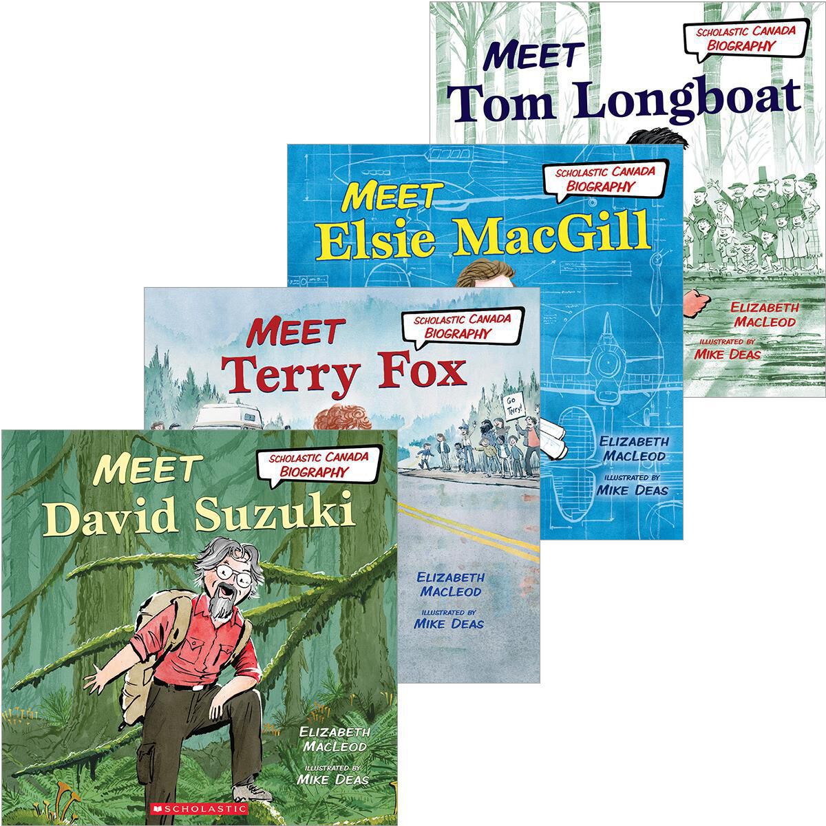 Scholastic Canada Biography Mega 8-Pack | Scholastic Canada Book Clubs